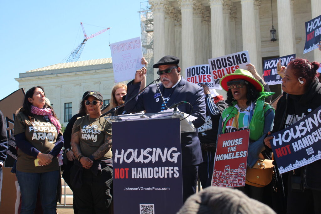 “Housing Not Handcuffs” Rally – Donald Whitehead, Reflection - National ...